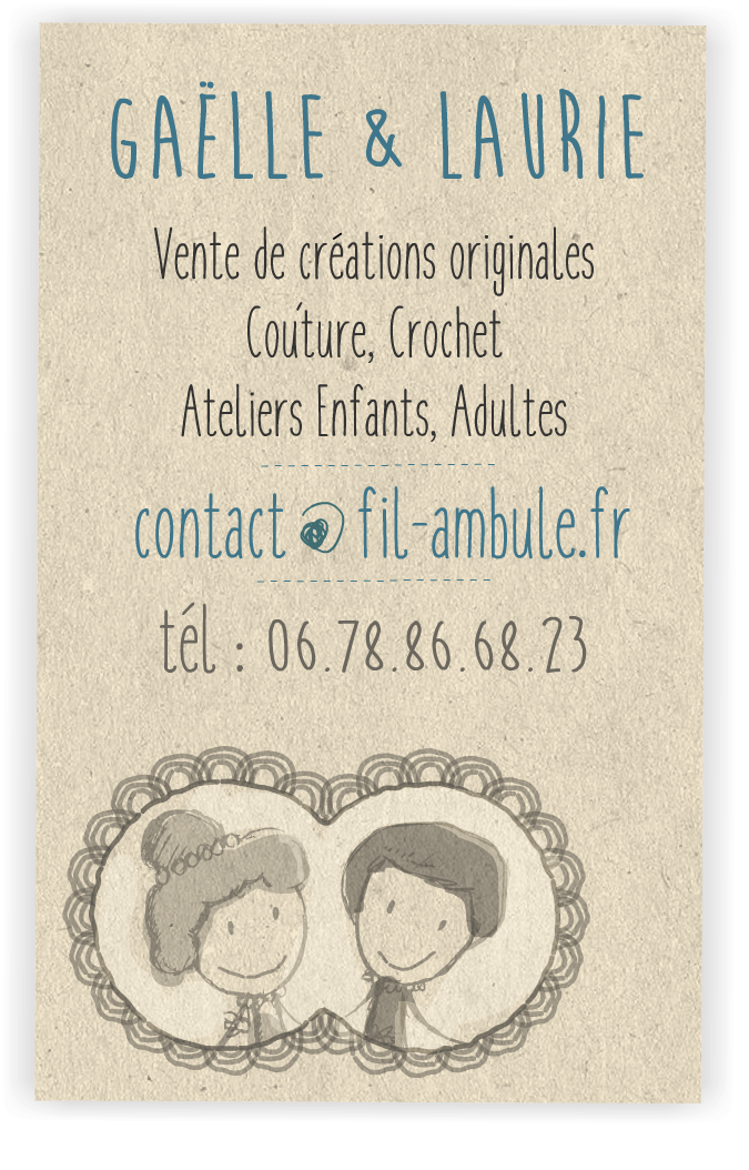 Fil Ambule « Atelier de couture itinérant avec Gaêlle & Laurie